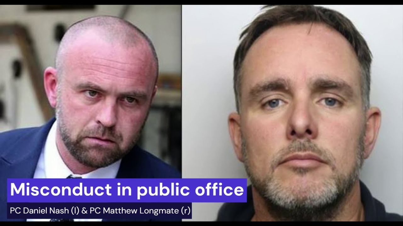 PC Nash and PC Longmate - Sexual activity with a vulnerable person in a police vehicle - YouTube