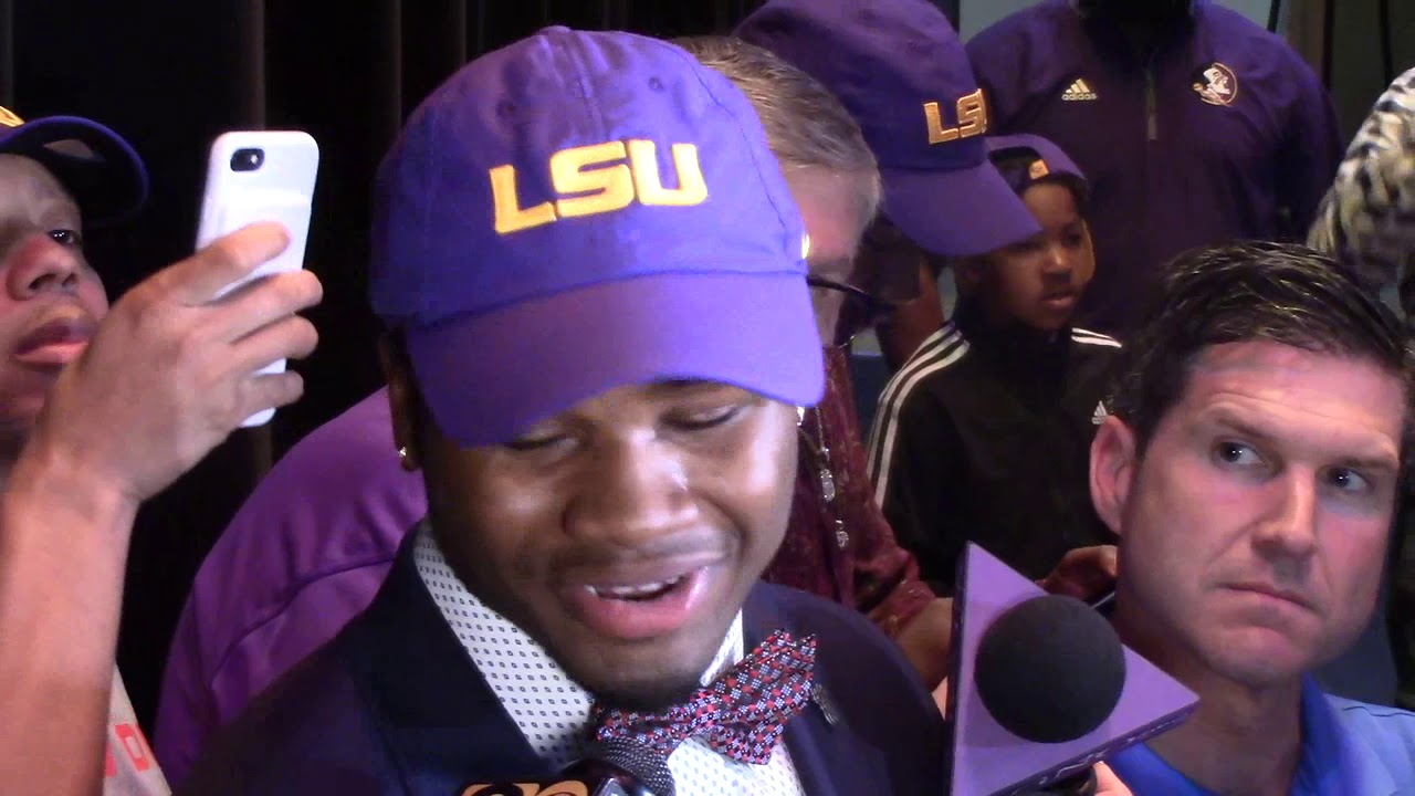 Amite WR/DB DeVonta Lee to LSU - Wednesday, Feb. 5 - YouTube