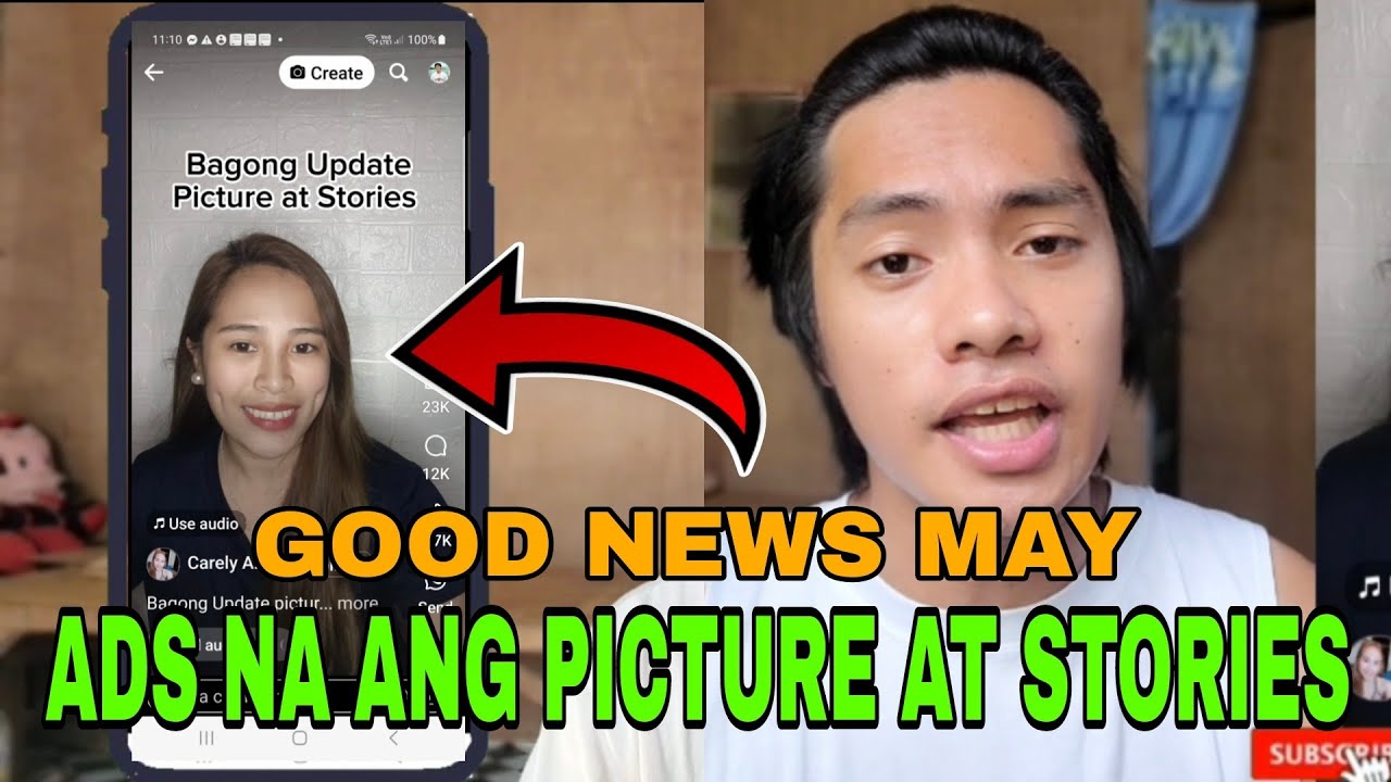 BAGONG UPDATE NI FACEBOOK MAY ADS NA DAW ANG PICTURE AT STORIES - YouTube
