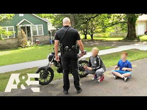Live PD: Greatest Shifts — Kids Caught Riding Motorcycle, Dad Discovers it was Previously Stolen
