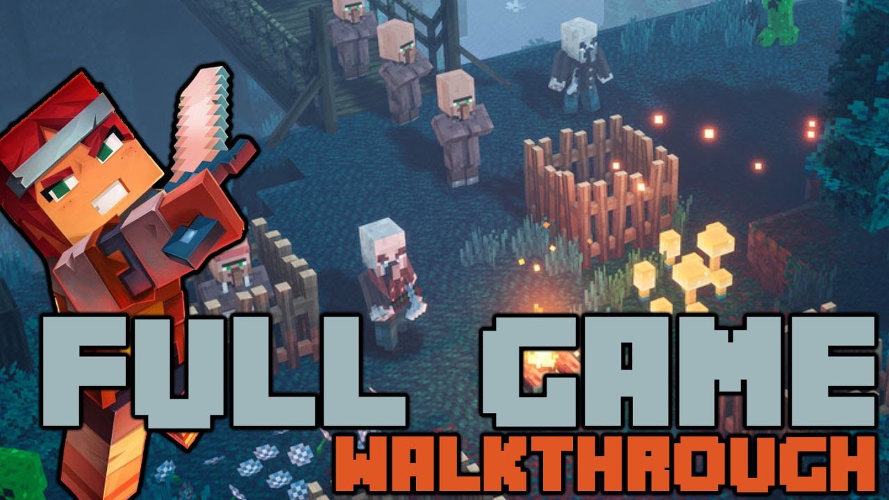 Minecraft Dungeons is Here! - Full Game Walkthrough! - YouTube