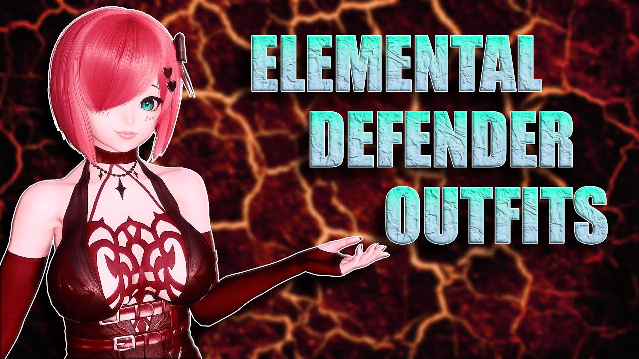 [PSO2:NGS] AC Scratch Outfits: Elemental Defender - YouTube