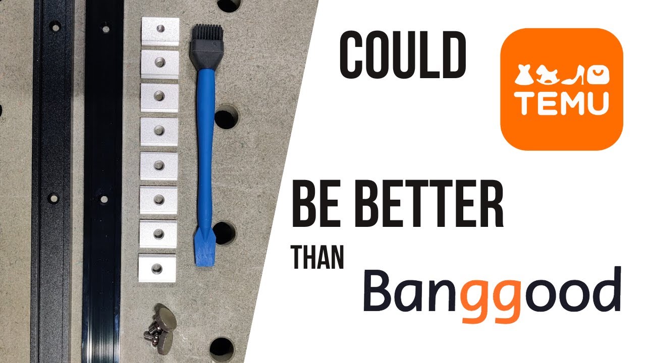 Reviewing Mitre Tracks from Temu - Woodworking Tools - YouTube