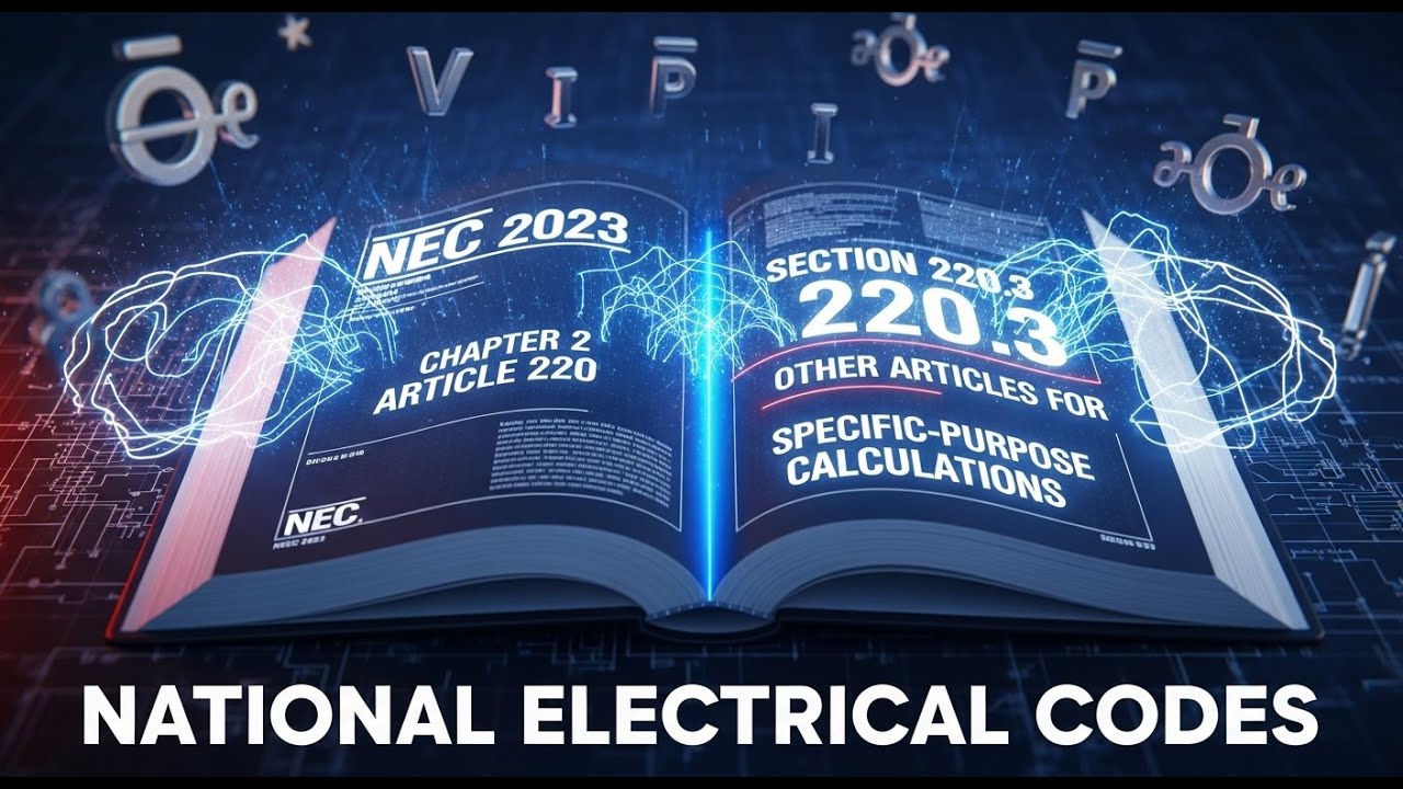 Section 220.3 Other Articles for Specific-Purpose Calculations - NEC ...