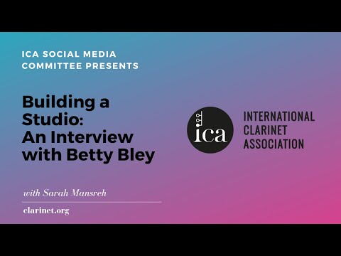 Building a Studio: An Interview with Betty Bley