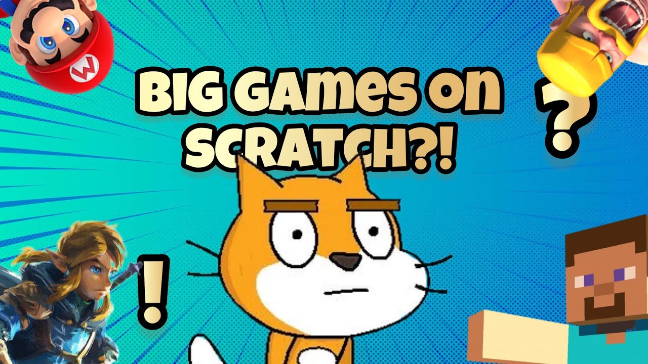Popular Video Games Remade on Scratch?! - YouTube
