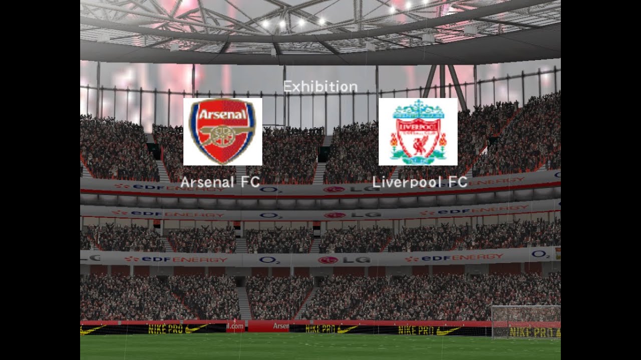 PES 6 Premier League 2009 2010 Arsenal Liverpool - YouTube