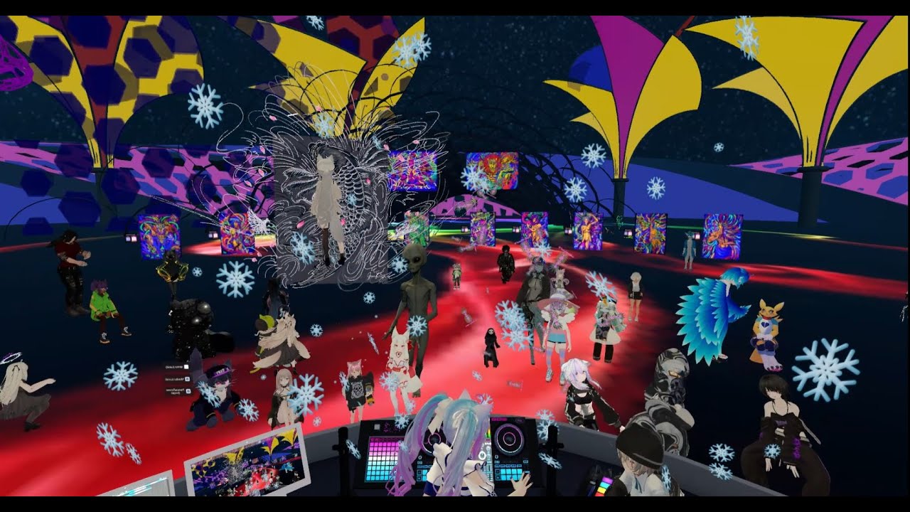 [Psytrance Mix] (2024/03/25 24:00-25:00) Mix at "PSY-APPLE" in VRChat ...