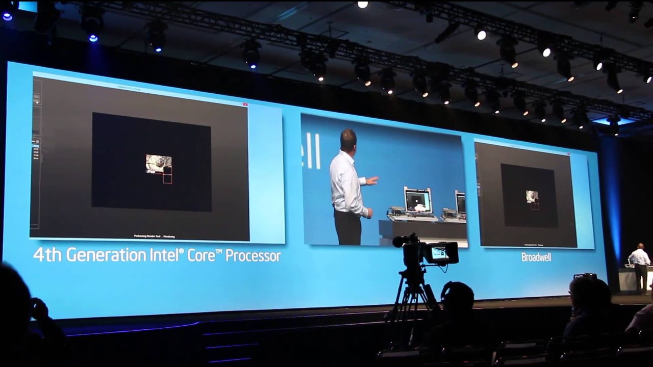 Intel demos Haswell vs Broadwell at IDF 2013, shows lower power ...