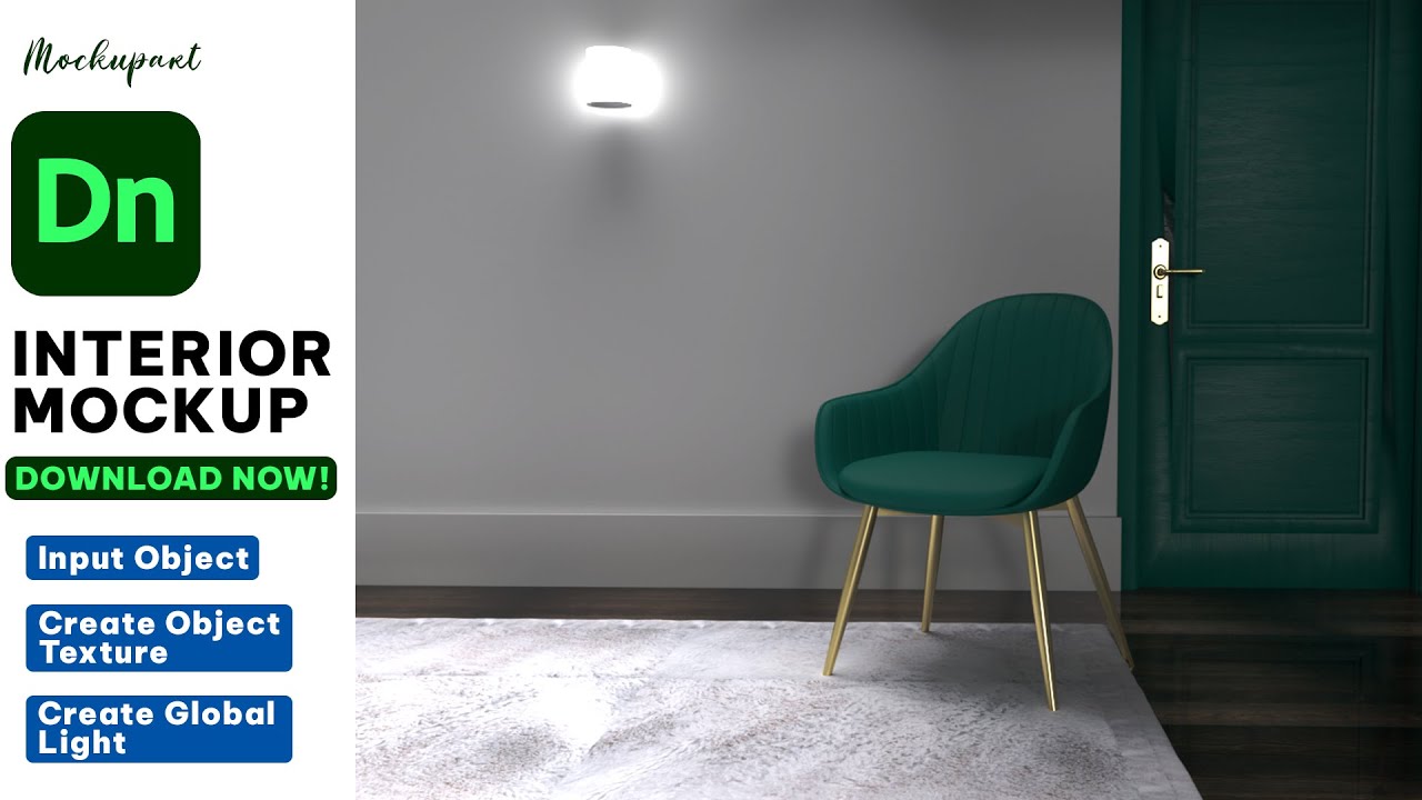 Adobe Dimension 3.2 | 3D Interior Room Design speed build | Adobe ...