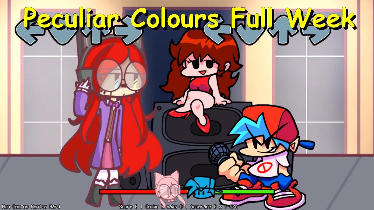 Peculiar Colours [Full Week / Hard Mode] - Friday Night Funkin Mod ...