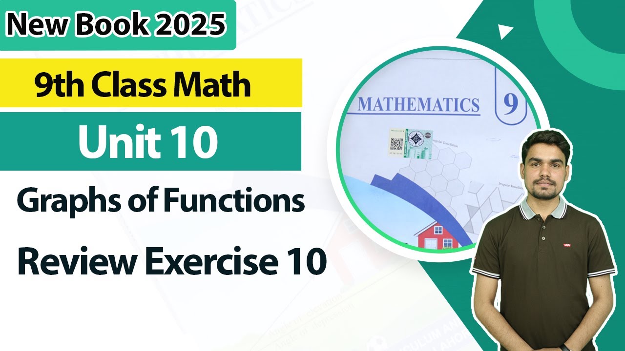 9th Class Math Unit 10 | Review Exercise 10 | 9th Math New Book 2025 ...