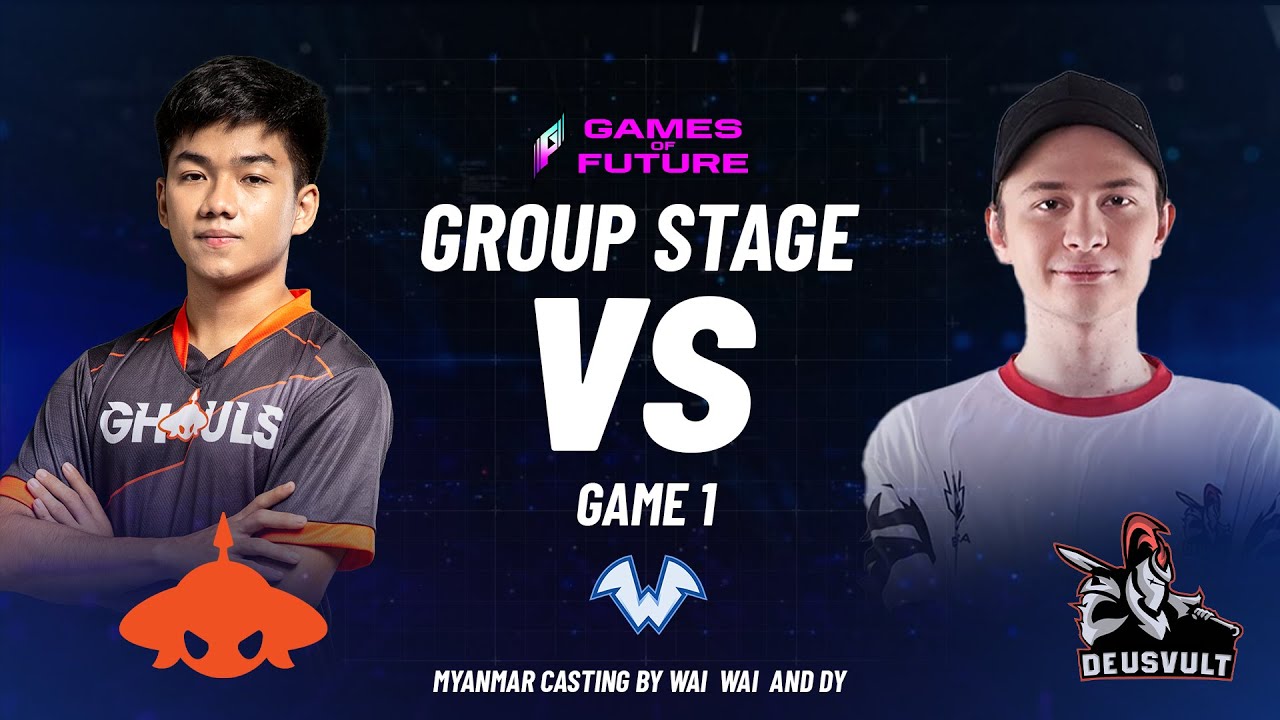 BG vs DEVU - GROUP STAGE - GAME 1 - GAME OF FUTURE 2024 - (Myanmar ...