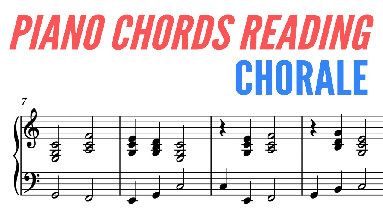 Easy Sight Reading Piano Chorale (Chords) - YouTube