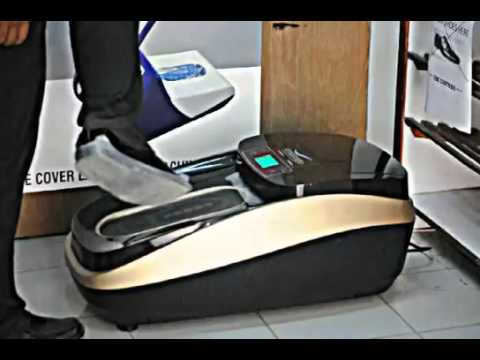 Contego Intelligent Shoe Cover Machine - YouTube