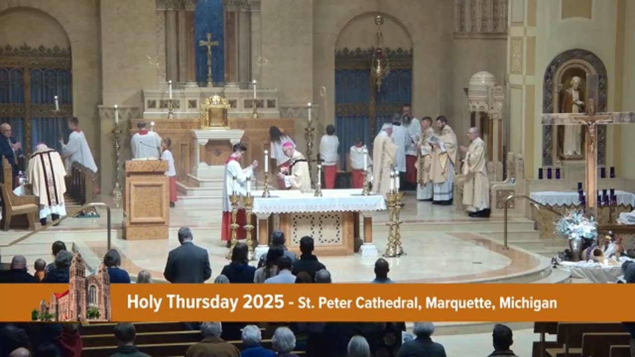 Holy Thursday Mass 2025 - YouTube