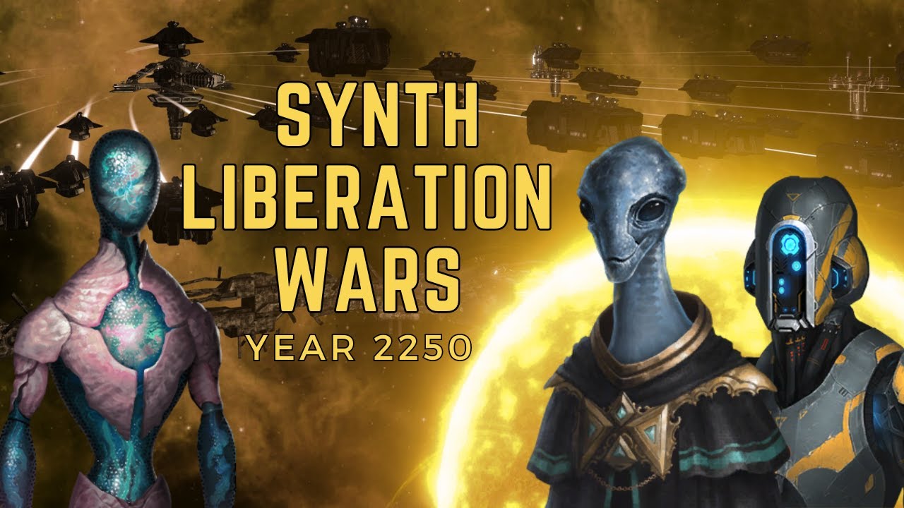 Stellaris - Synth Liberation Wars - Years 2250 - 2292 - YouTube