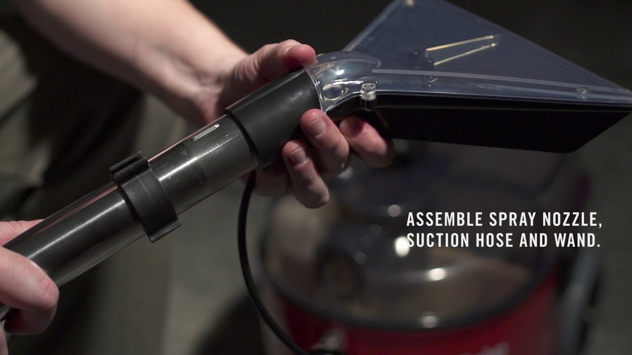 Sanitaire SC6075A Portable Spot Cleaner Extractor - YouTube