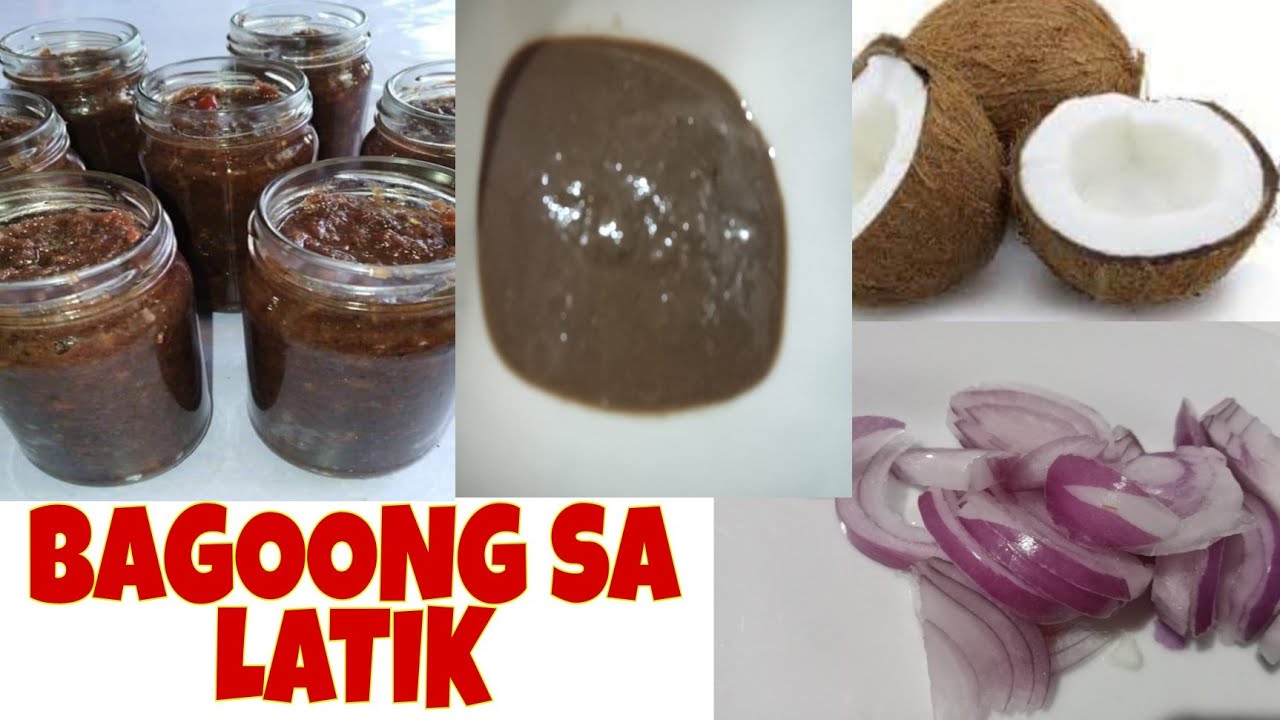 BAGOONG SA LATIK/GINAMOS SA LATIK(GINAMOS SA GATA){BAGOONG RECIPE}HOME ...