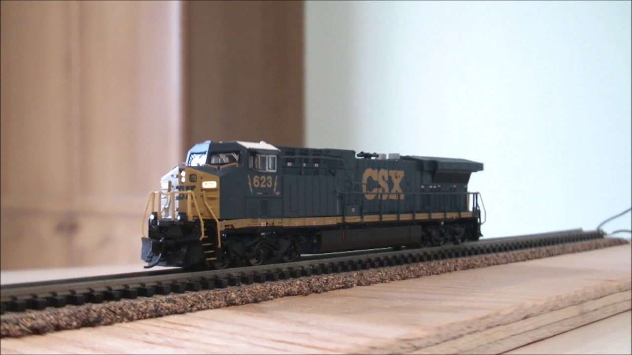 "MY N-SCALE TRAINS":NEW BLI PARAGON 3 AC6000's: - YouTube