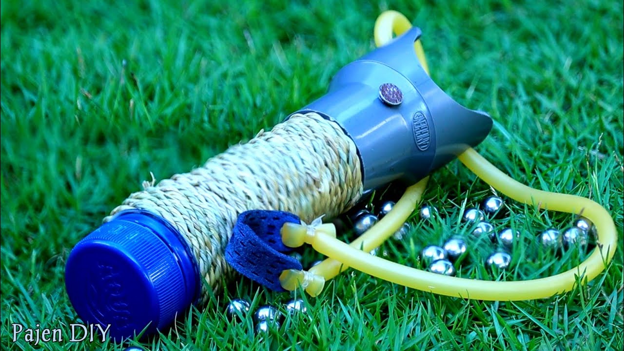 DIY Slingshot - Quick And Easy Craft To Make A Powerful PVC Slingshot ...