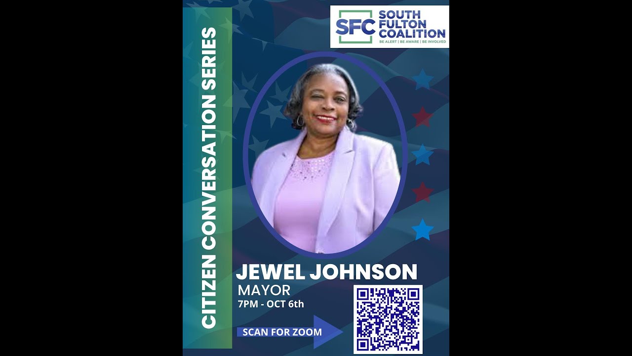 Jewel Johnson for Mayor of the City of South Fulton (2025) - YouTube