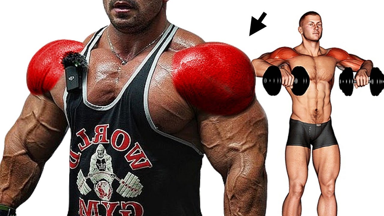 Top 5 Ranked Exercises for Bigger Shoulder Gains - YouTube