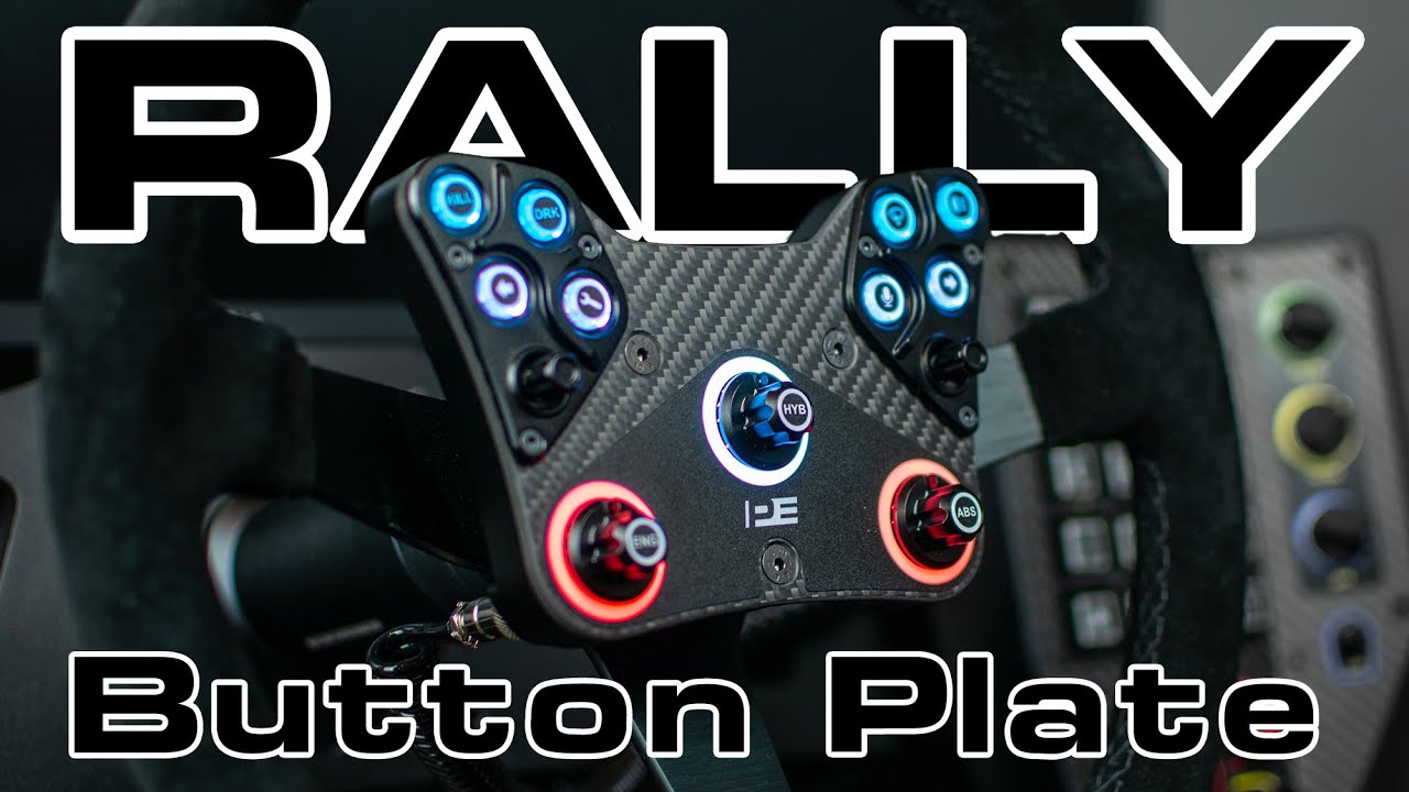 RALLY Button Plate | Pokornyi Engineering - YouTube