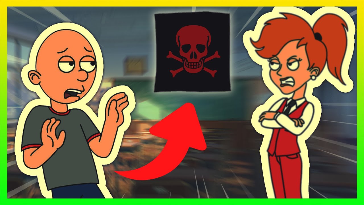 Classic Caillou Gets DEAD MEAT/Expelled/Grounded - YouTube