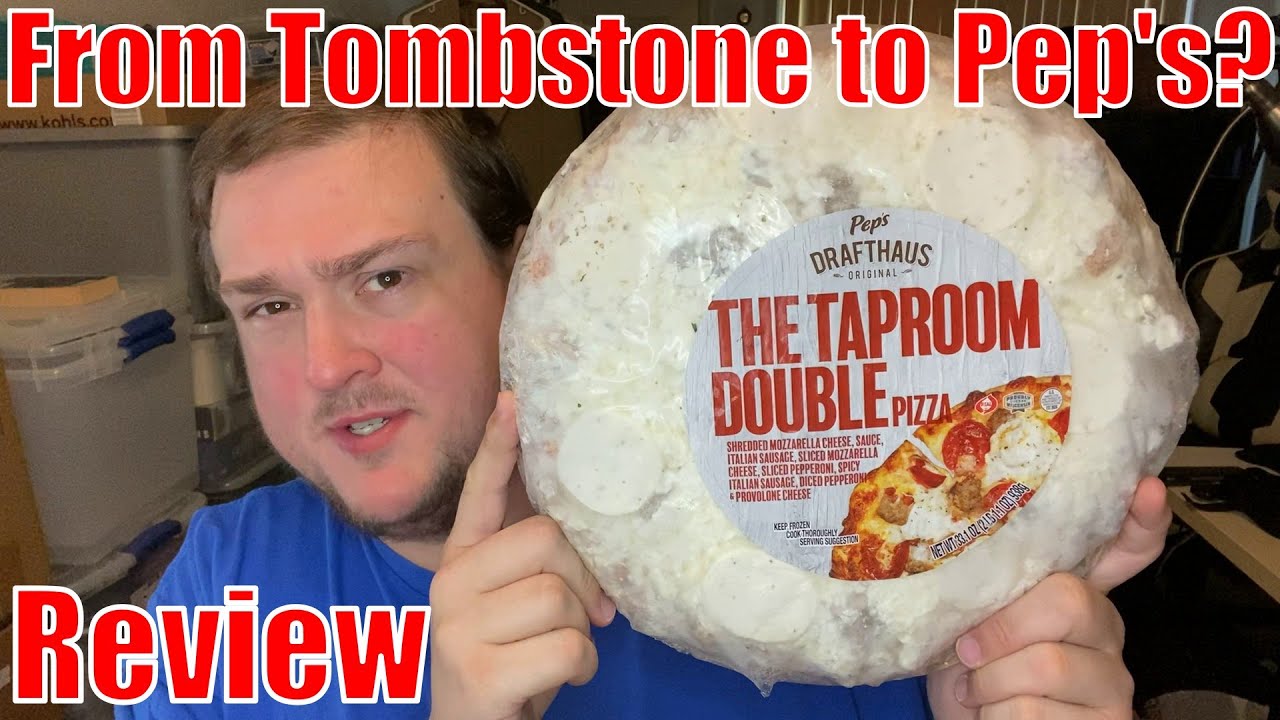 Review: Pep's Drafthous Original Pizza - The Taproom Double - YouTube