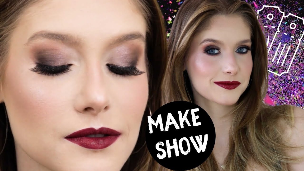 MAQUIAGEM PARA SHOW - RESISTENTE E PODEROSA - YouTube