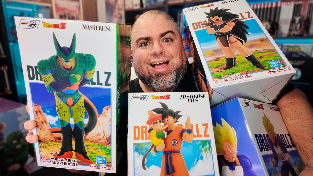 El mayor FAN de DRAGON BALL ¡Mira estas figuras! - YouTube