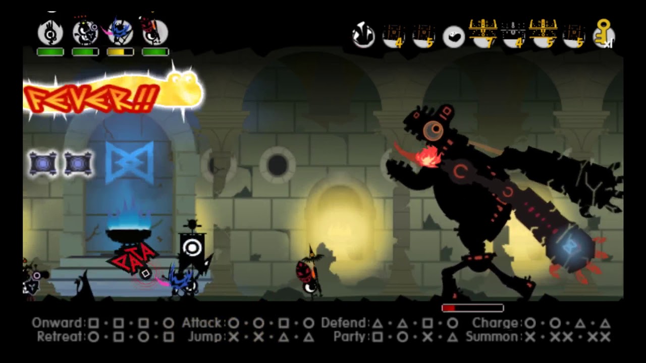 Patapon 3 - Yarida vs Gaeen - YouTube