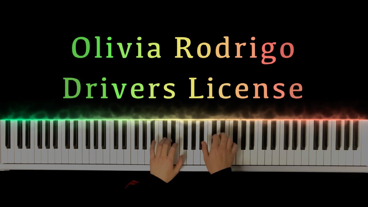 Olivia Rodrigo - Drivers License | Piano Cover by Music Lah - YouTube
