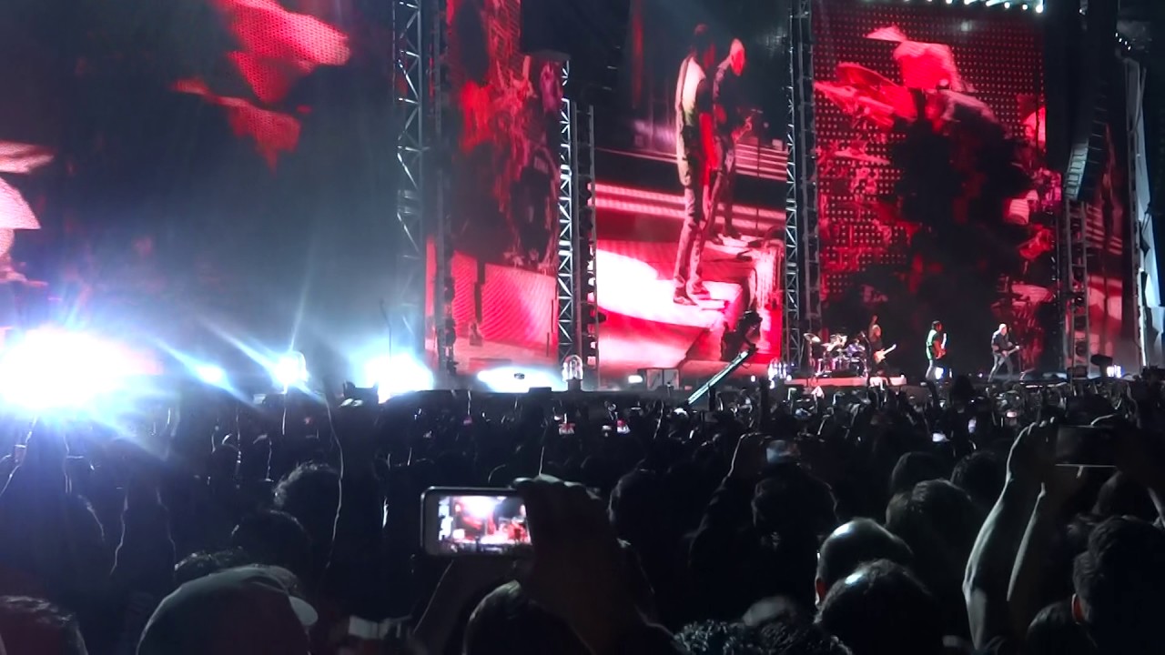 Metallica Foro Sol Inicio - YouTube