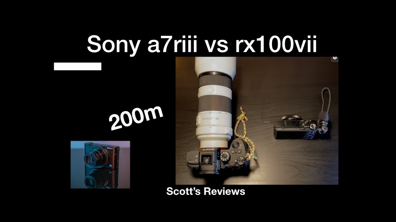 Sony A7riii 200m vs RX100M7 200m, Can David beat Goliath? - YouTube