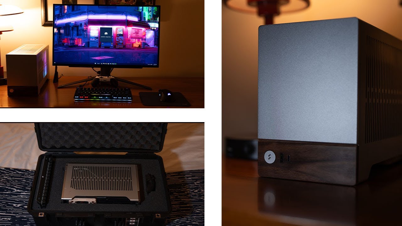 My First Custom PC "Travel Friendly" - YouTube