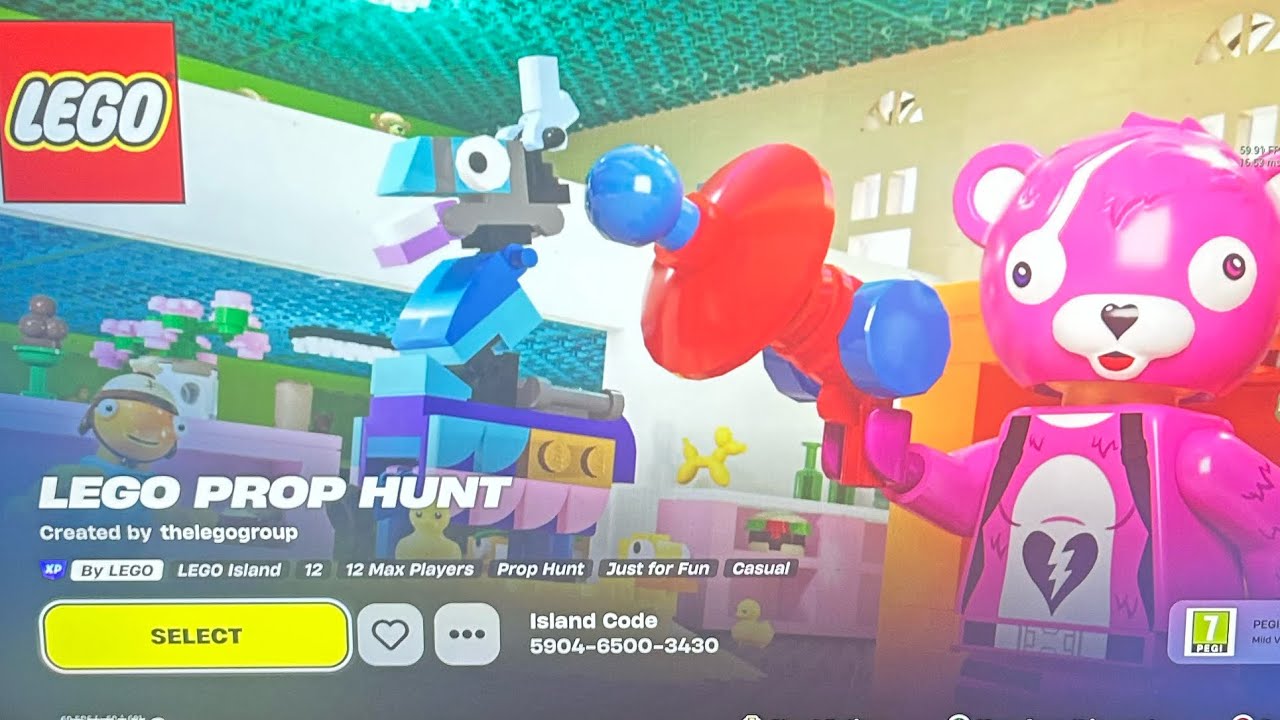 Fortnite LEGO Prop Hunt spelen - YouTube