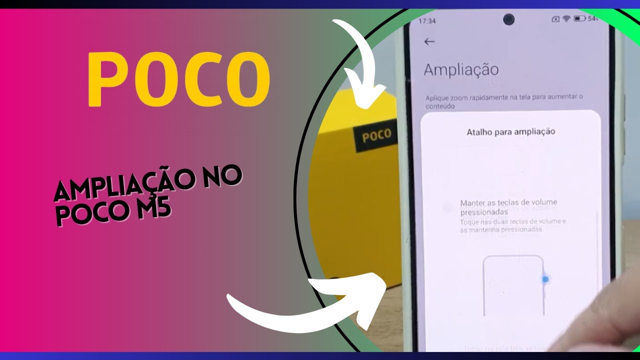 Como ativar a ampliação no Poco M5 - Passo a Passo - YouTube