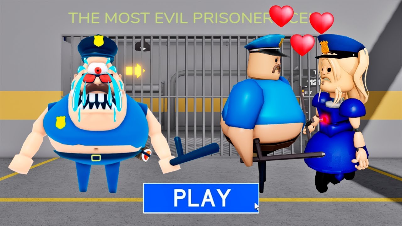LOVE STORY | BARRY FALL IN LOVE WITH POLICE GIRL? OBBY Full Gameplay # ...