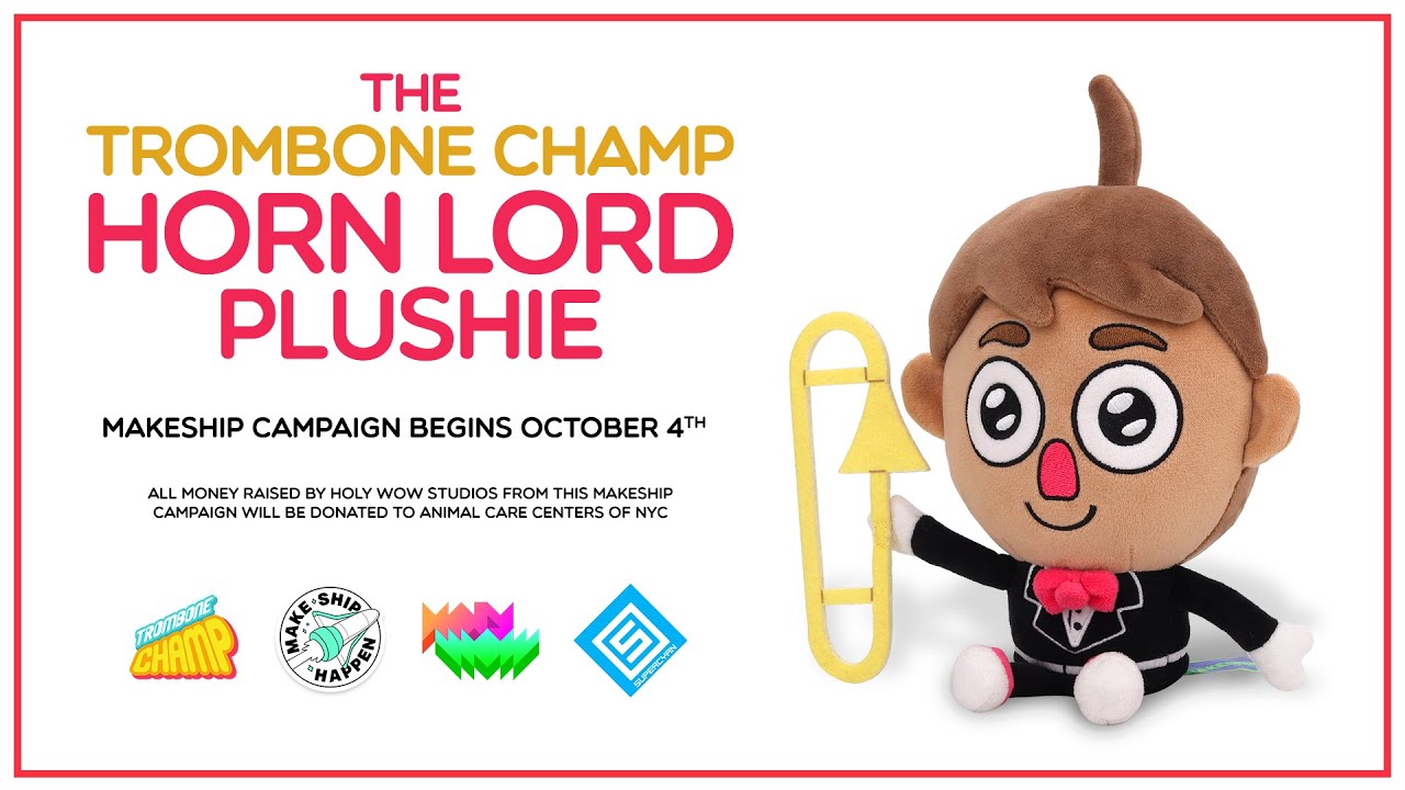 Introducing the Trombone Champ "Horn Lord" Plushie - YouTube