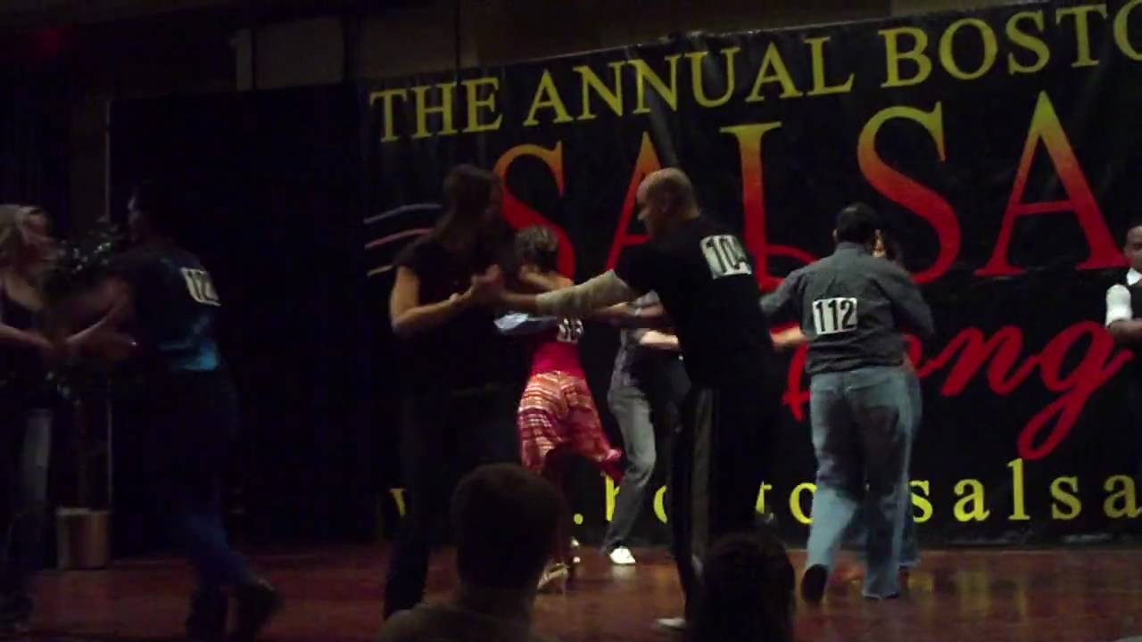 Boston Salsa Congress Jack and Jill, Round 1 - YouTube