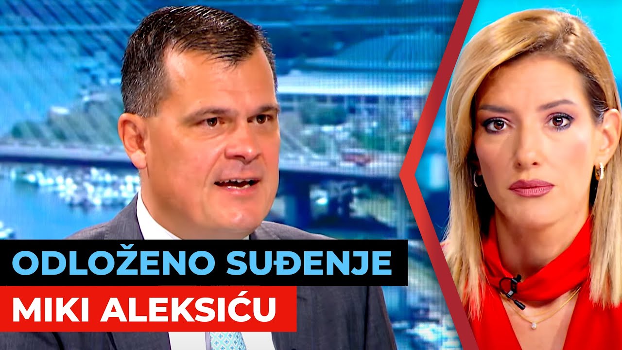 Ponovo odloženo suđenje Miroslavu Miki Aleksiću | Jugoslav Tintor ...