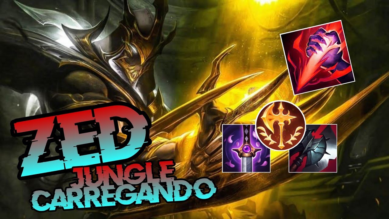 CARREGANDO DE ZED JUNGLE NO MESTRE 11/1 - LOL WILD RIFT - YouTube
