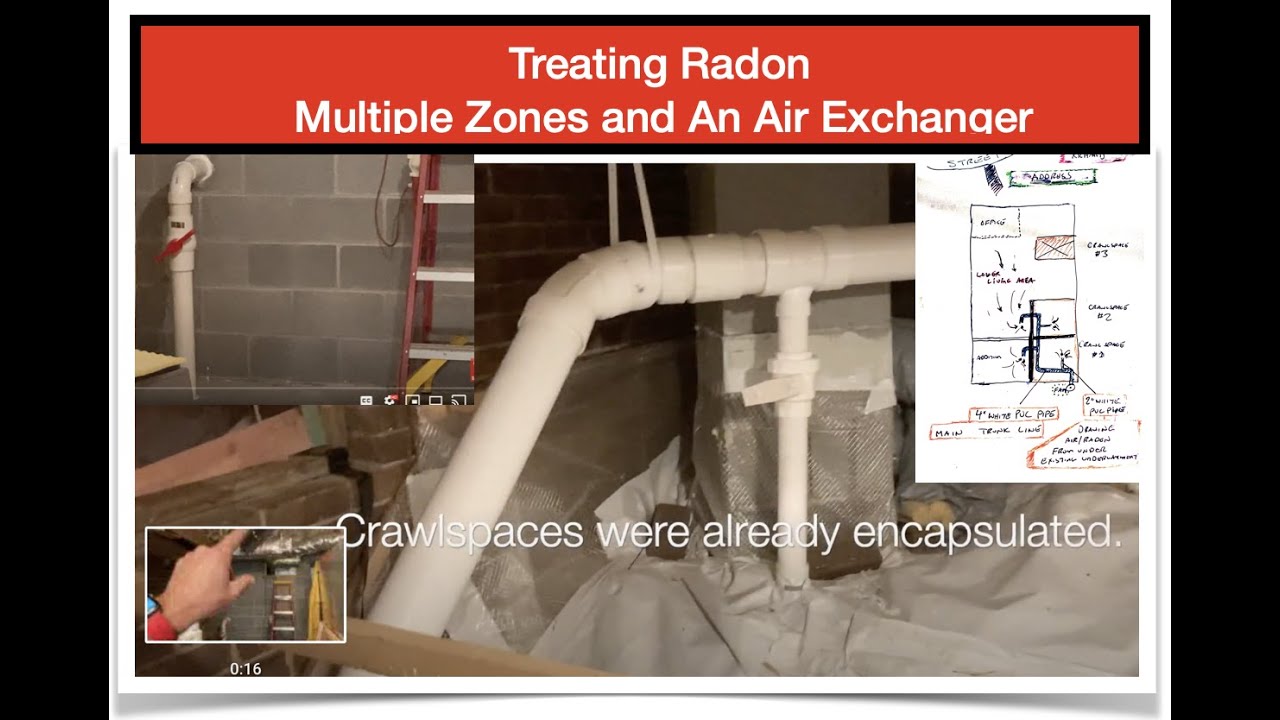 Radon Removal and ERV (Air Exchanger) - YouTube