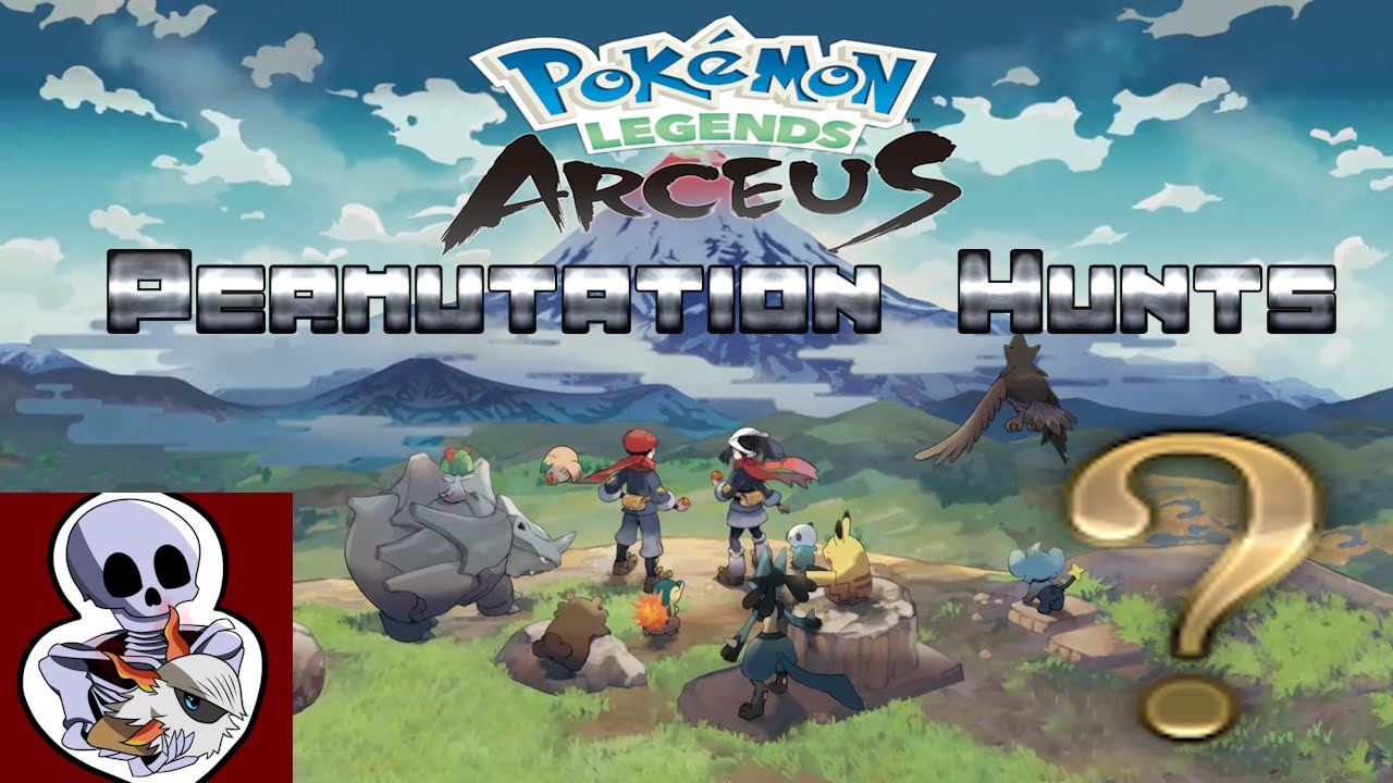 Permutation Hunting Trip! - Pokemon Legends Arceus #shorts - YouTube