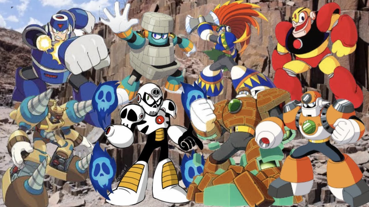Mega Man 1-11 All Ground-Type Stage Themes - YouTube