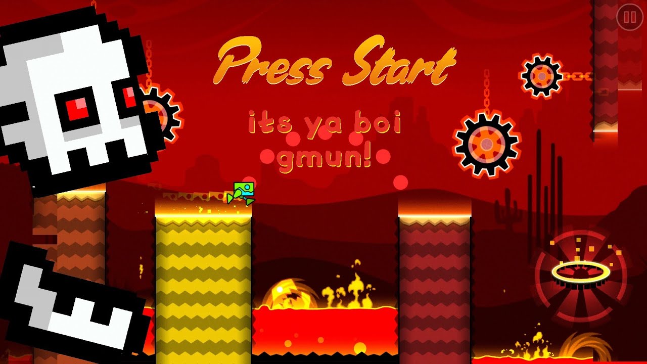 Press Start | Geometry Dash Its ya boi Gmun! - YouTube