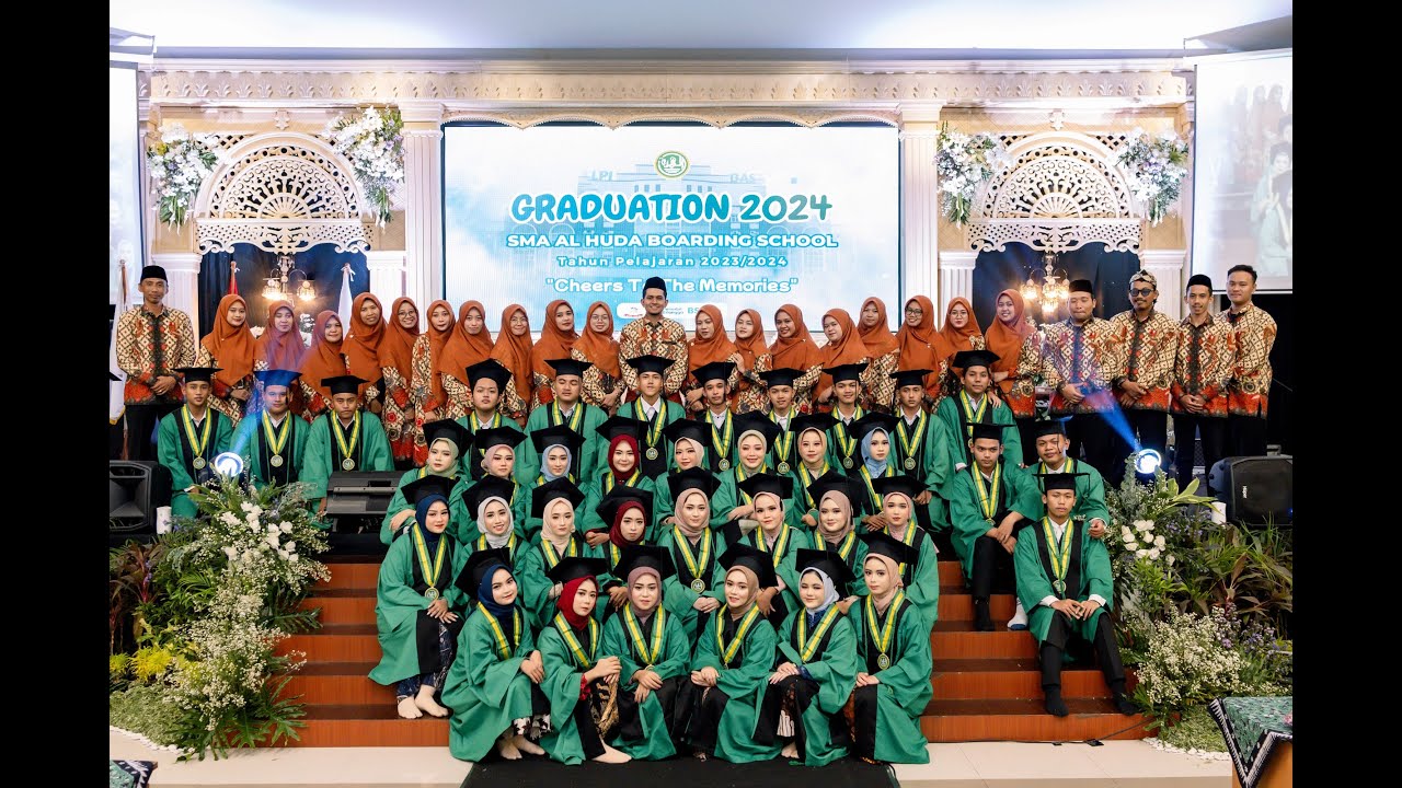 GRADUATION SMA AL HUDA BOARDING SCHOOL 2024 - YouTube