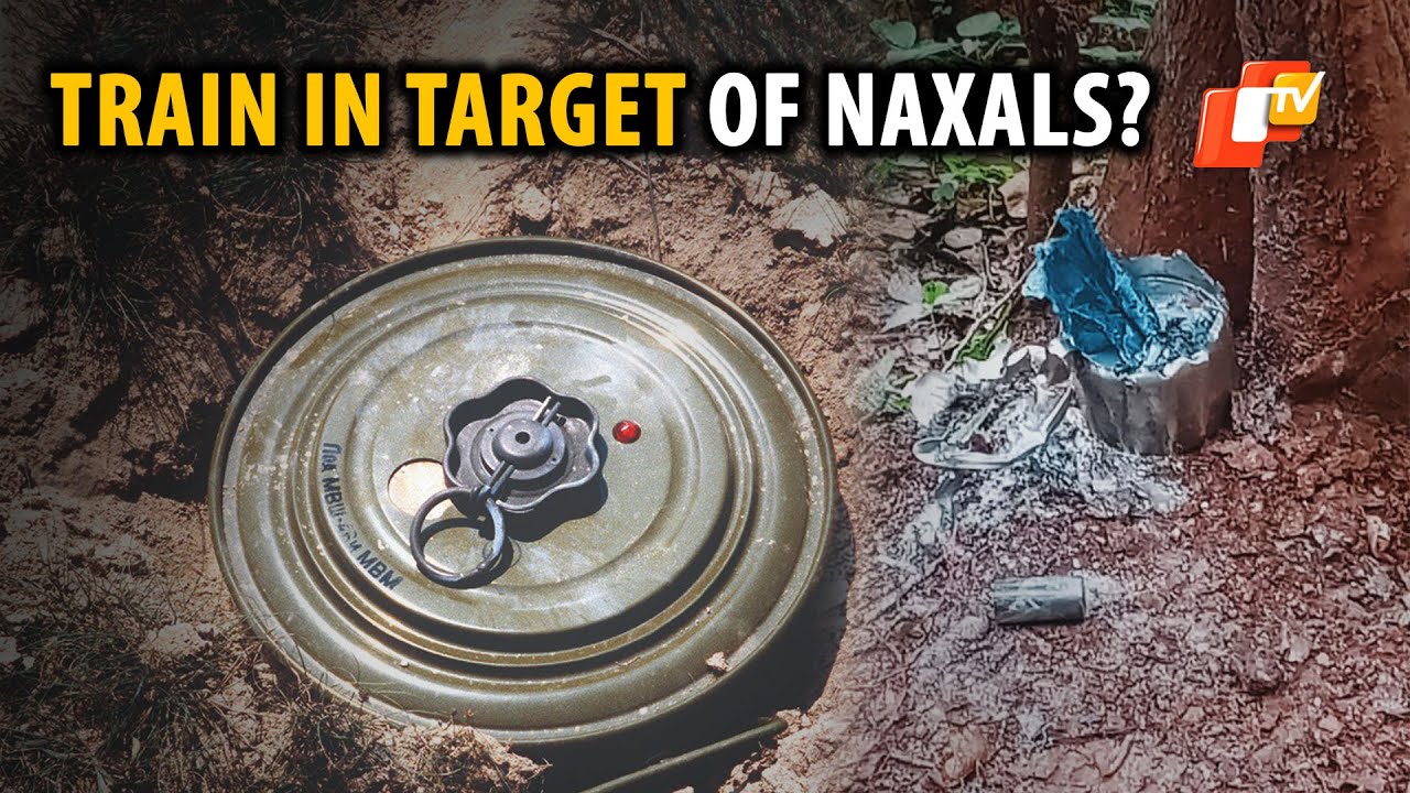 Are Naxals Targeting Trains? Landmine Recovery From Near Rail Tracks In ...